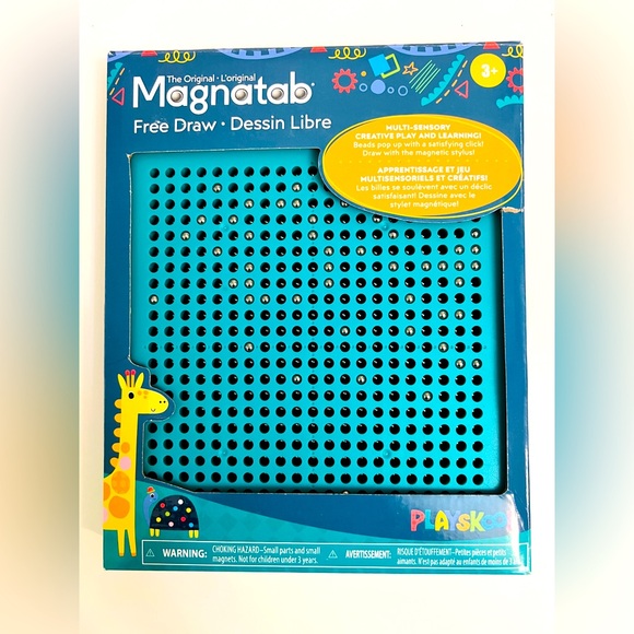 Hasbro | Toys | New The Original Magnatab Hasbro Playskool Children 3 ...